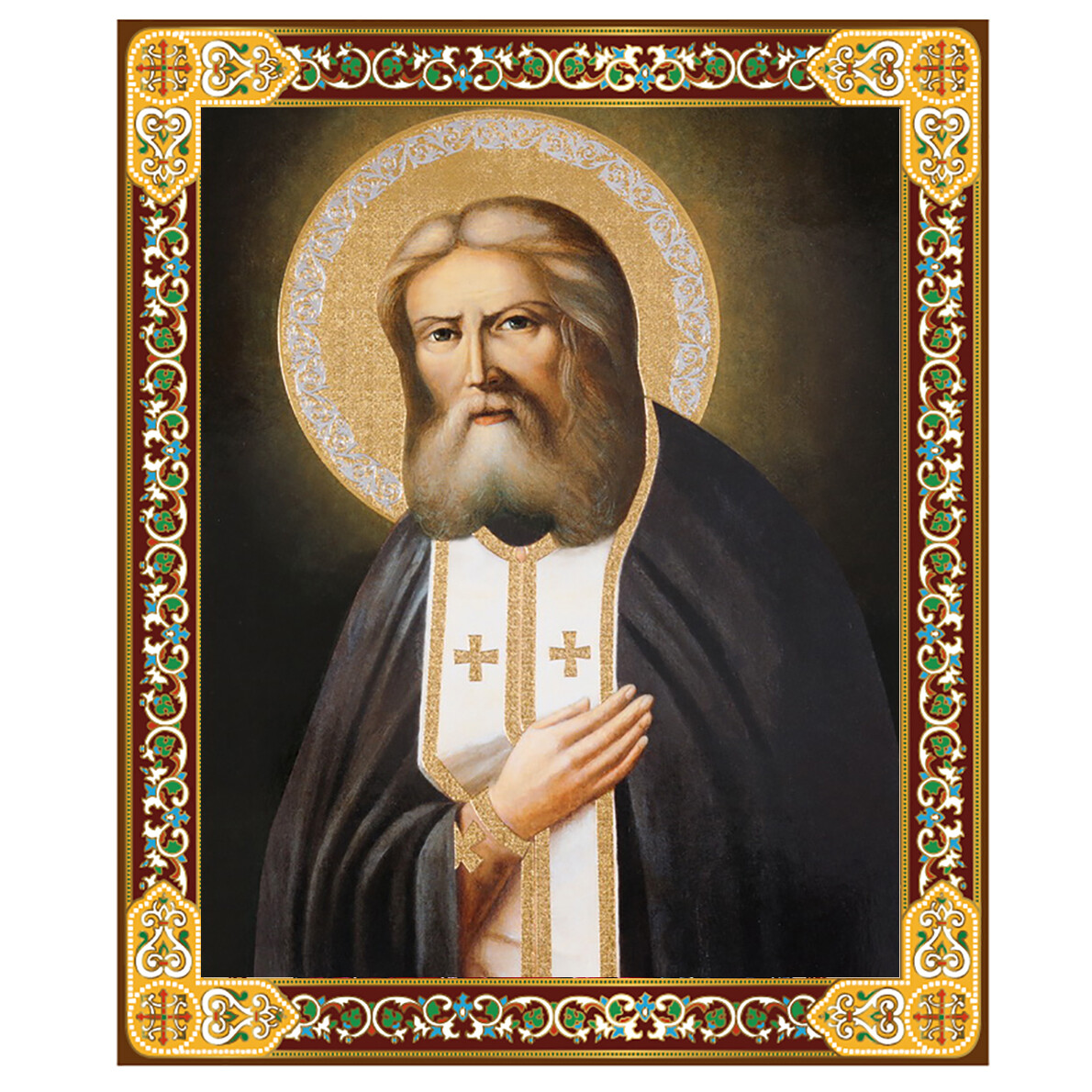 Saint Seraphim Orthodox Icon