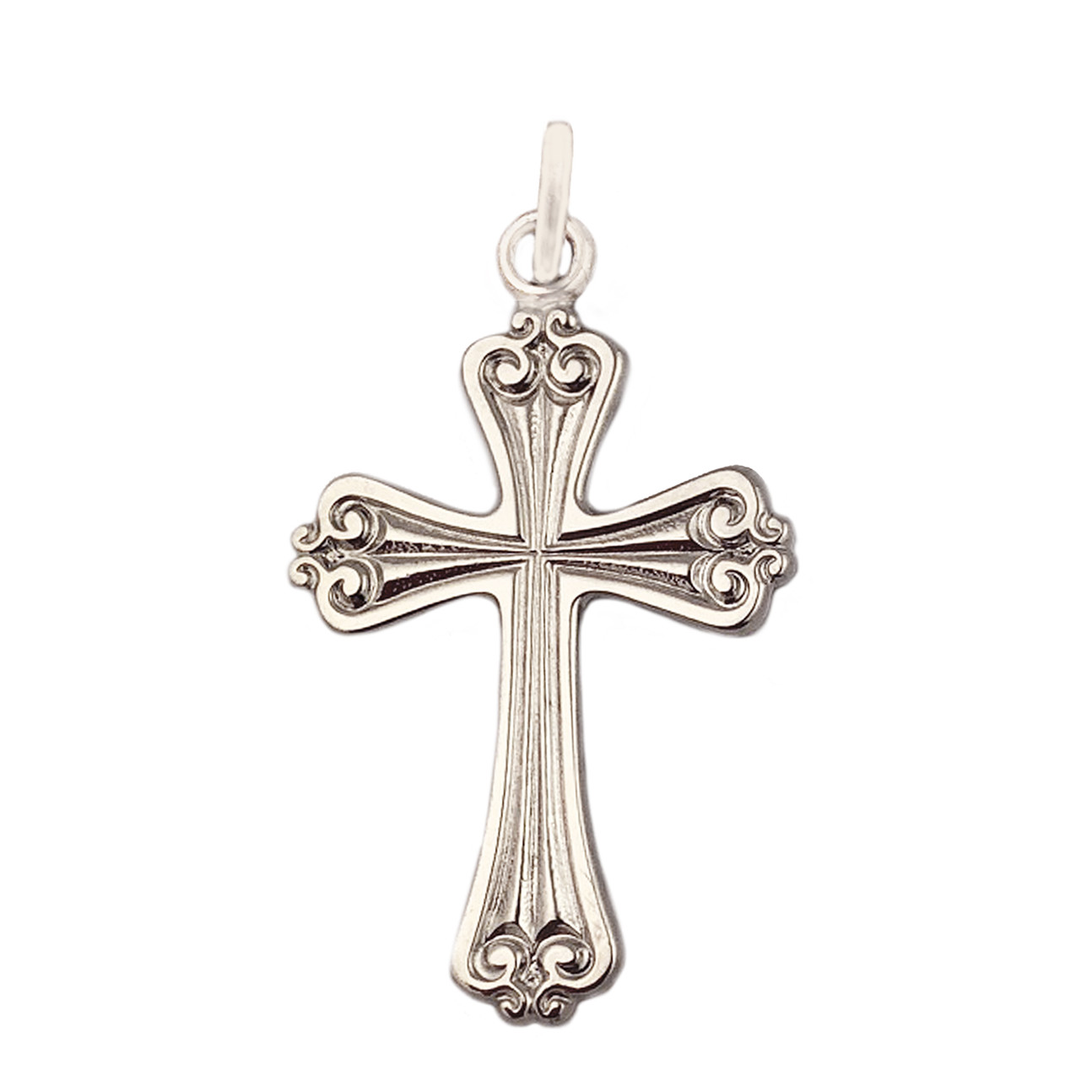 Crosses :: Silver Crosses 925 :: S681RH-CP24 Sterling Silver 925 ...