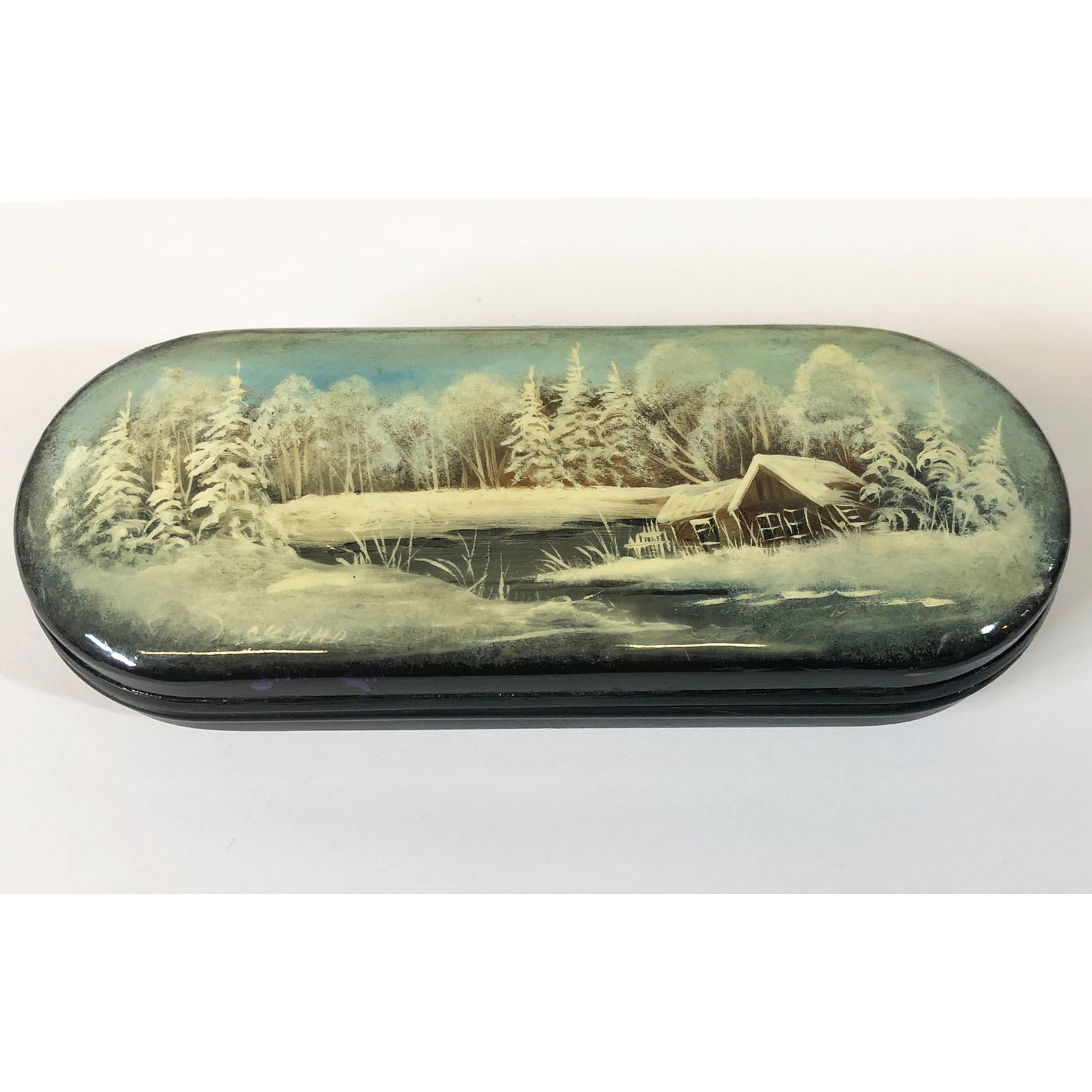 Boxes :: Russian Hand Painted Boxes & Eyeglass Cases :: AK-8-G Russian ...