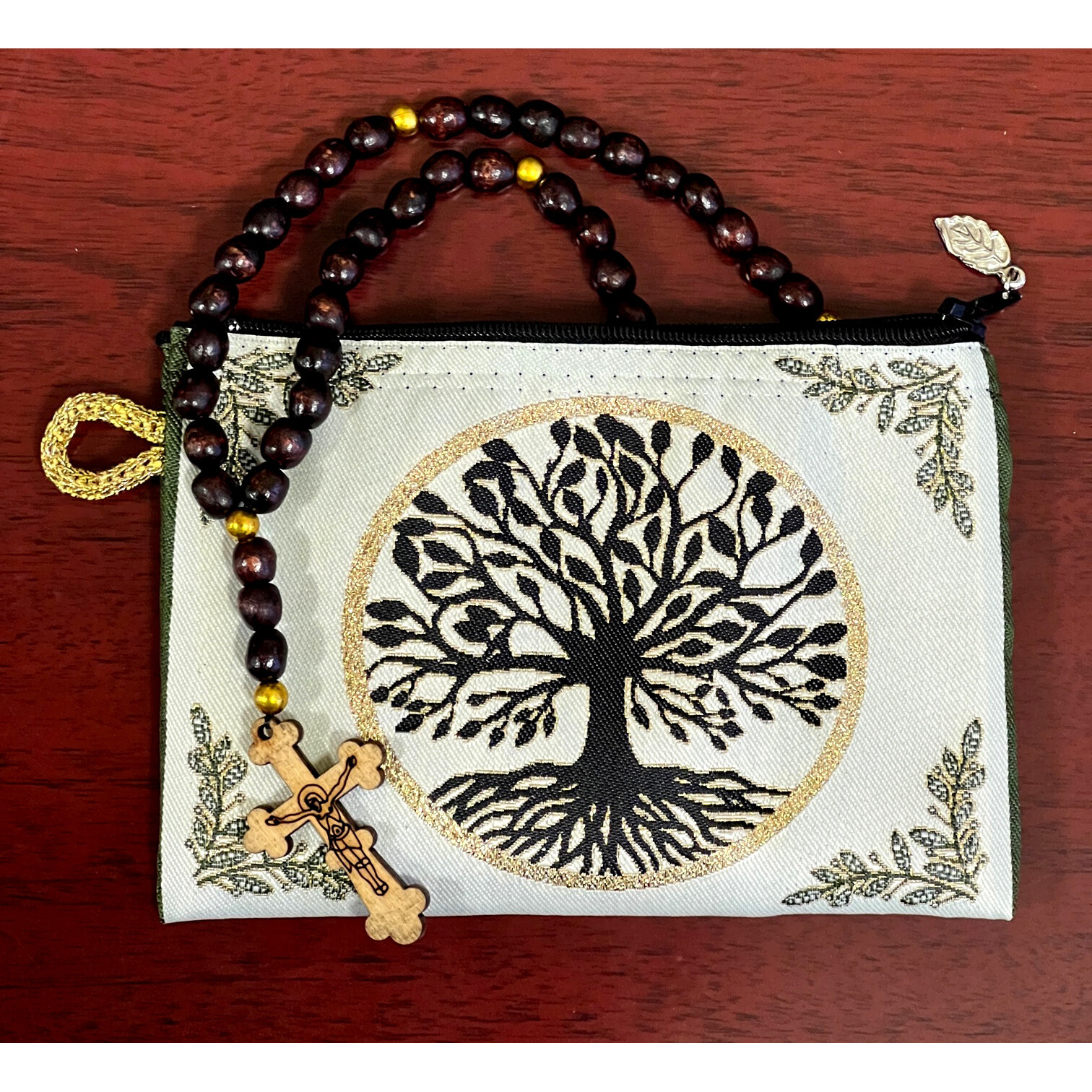 NEW ARRIVAL :: CP26PR40 Set of 2 - Tree of Life Pouch With Roman ...
