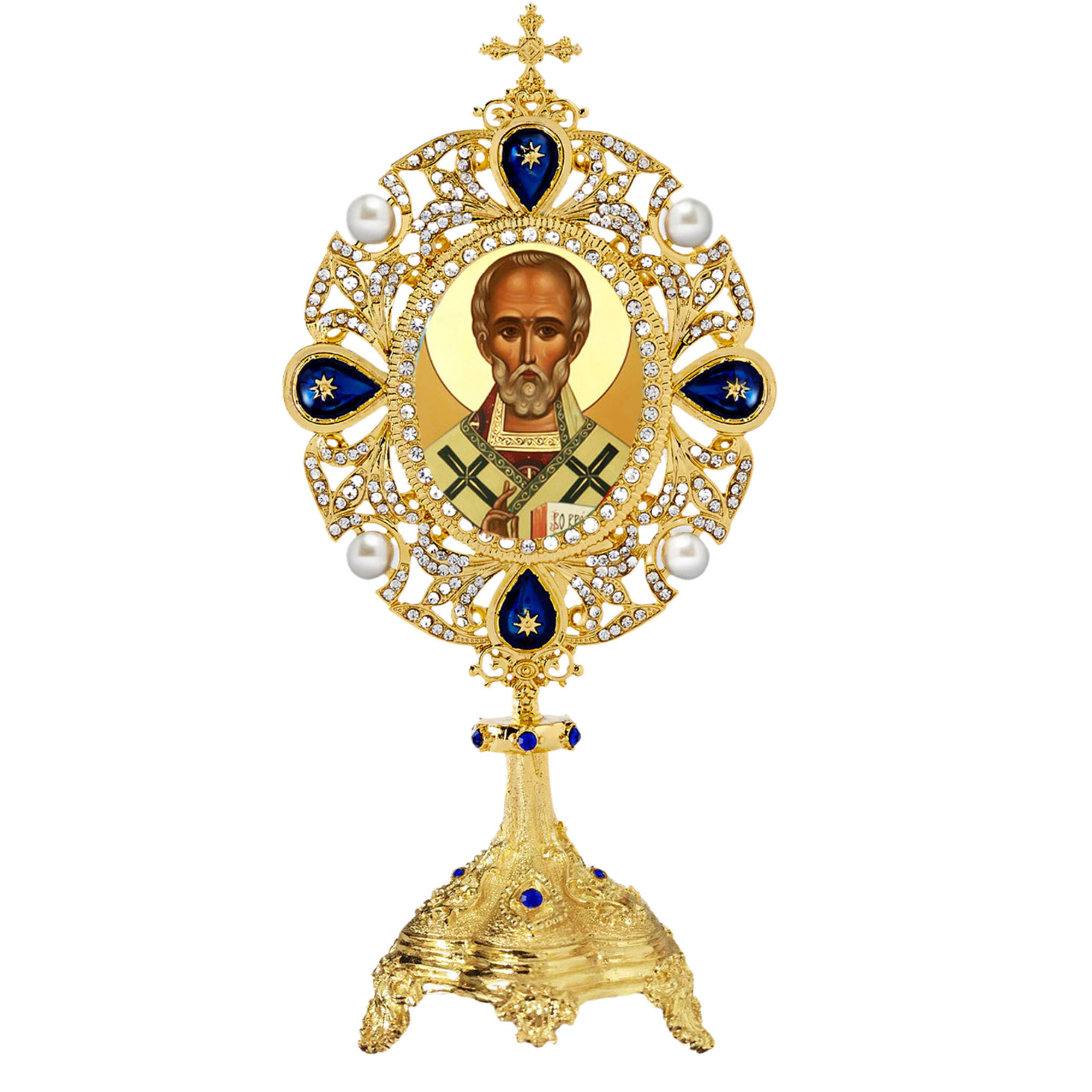 Monstrance - Reliquary Style Icon Shrines :: Pearl - Monstrance ...