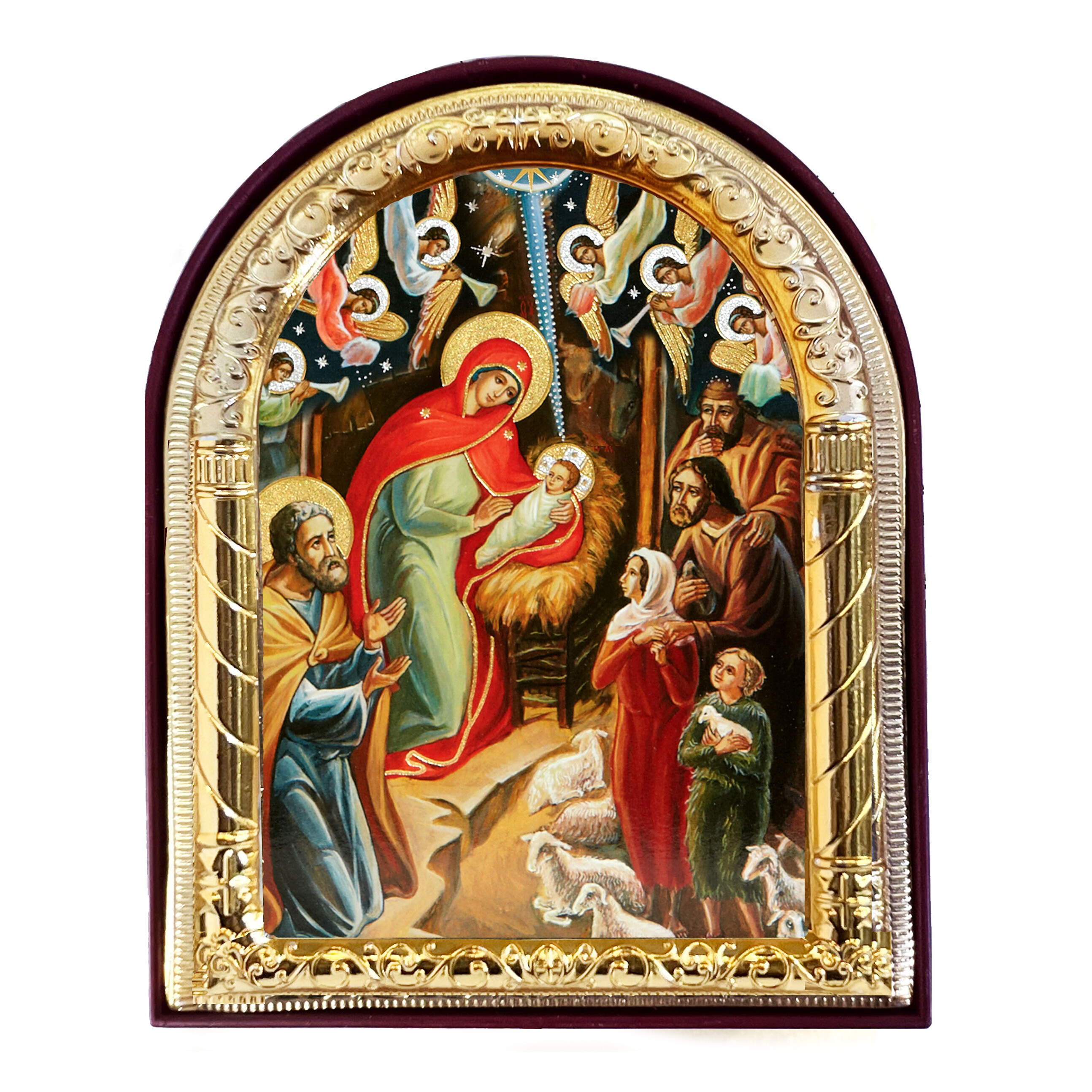 Nativity of Jesus Christ Icon Baby Jesus